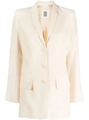 BY MALENE BIRGER Porter Single-breasted Blazer - Neutrals
