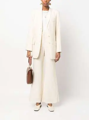 BY MALENE BIRGER Porter Single-breasted Blazer - Neutrals