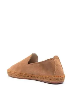 Manebí Flat Suede Espadrilles - Brown