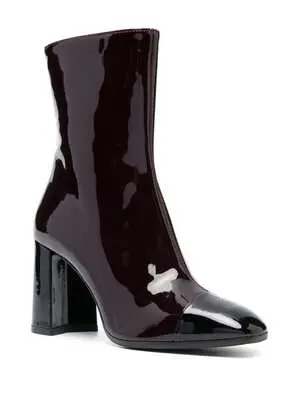 CAREL Donna Leather Boots - Red