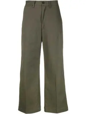 Polo Ralph Lauren High-waist Cropped Trousers