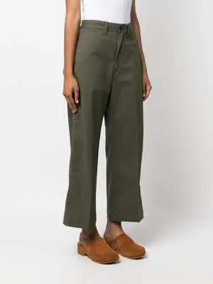 Polo Ralph Lauren High-waist Cropped Trousers