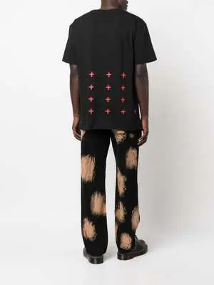 Ksubi Logo-embroidered Cotton T-shirt