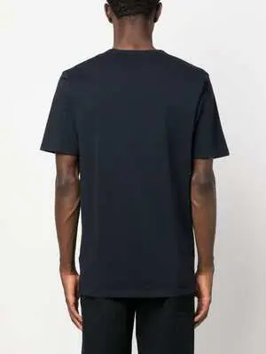 C.P. COMPANY Logo-print Cotton T-shirt - Blue