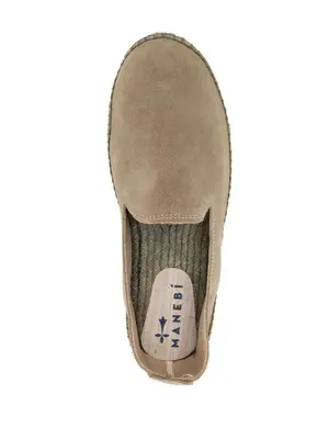 Manebí Flat Espadrilles - Green