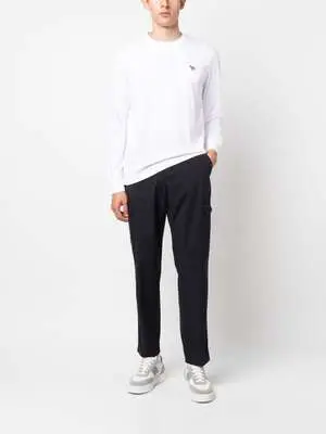 Paul Smith Zebra-motif Cotton T-shirt - White