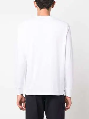 Paul Smith Zebra-motif Cotton T-shirt - White