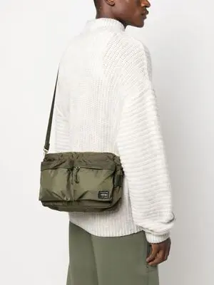 PORTER-YOSHIDA & CO Logo-patch Messenger Bag