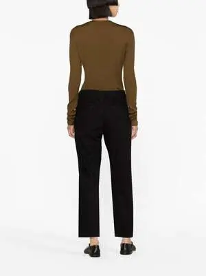 LEMAIRE Twisted Cropped Jeans - Black