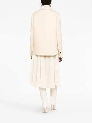 JIL SANDER Button-up Shirt Jacket - Neutrals