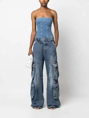 DIESEL® 1996 D-sire 0nlax Wide-leg Jeans