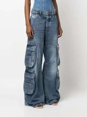 DIESEL® 1996 D-sire 0nlax Wide-leg Jeans