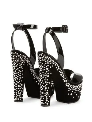 GIUSEPPE ZANOTTI Tarifa Jewel 170mm Platform Sandals