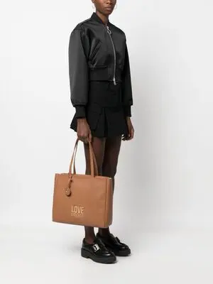 Moschino Logo-lettering Tote Bag
