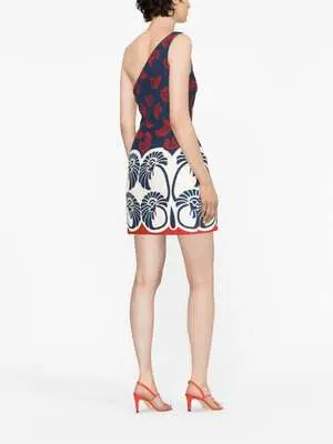 La DoubleJ Palmetto Placee-print Minidress