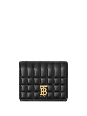 Burberry Lola Quilted Leather Wallet - Black