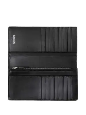 Burberry Check-pattern Long Wallet - Neutrals