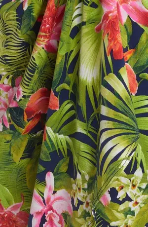 Tommy Bahama Carmela Sleeveless Tiered High-low Dress