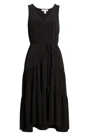 Tommy Bahama Carmela Sleeveless Tiered High-low Dress
