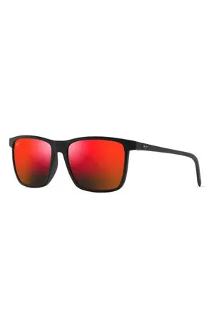 Maui Jim Polarized Rectangular Sunglasses