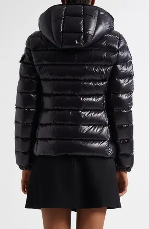 Moncler Bady Water-resistant Down Puffer Jacket - Black/black
