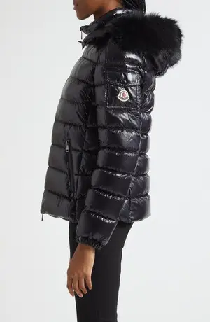 Moncler Badyf Hooded Down Jacket - Black