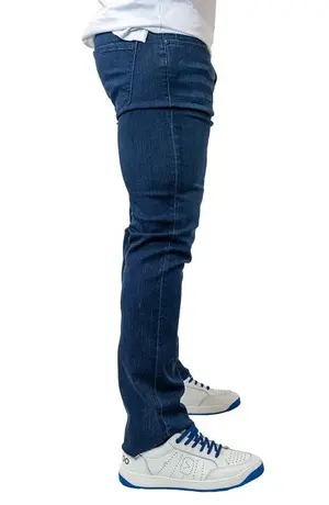 MACEOO Torn Stretch Denim Jeans