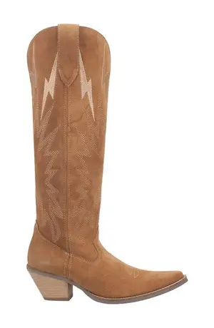 DINGO Thunder Road Cowboy Boots - Camel
