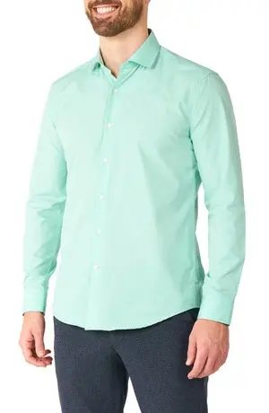 Opposuits Magic Mint Button-up Shirt - Teal/mint