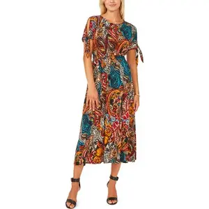 Printed Midi Dresses