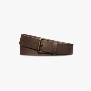 Shinola Rambler Leather Belt - Brown