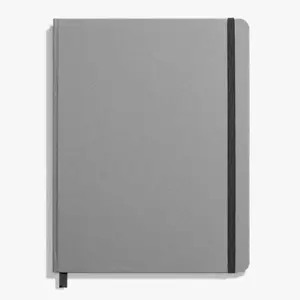 Shinola Large Hard Ruled Journal Monogrammable Gray