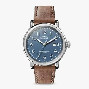 Shinola The Runwell 41mm Watch - Blue