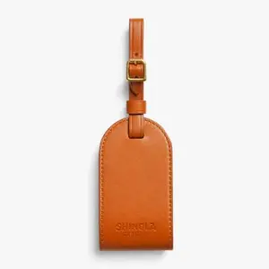 Shinola Engravable Luggage Id Tag - Bold Orange