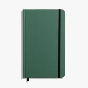 Shinola Medium Hard Ruled Journal Monogrammable Green