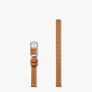 Shinola Shinola 8mm Leather Watch Strap Bourbon