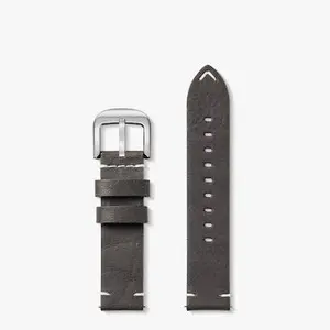 Shinola Shinola 20mm Leather Watch Strap Black