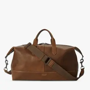 Shinola Canfield Classic Leather Holdall - Brown