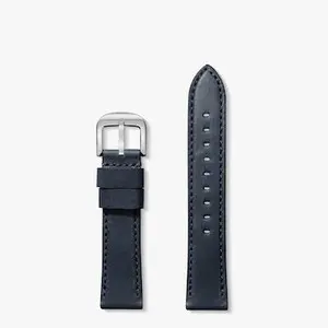 Shinola Shinola Leather 20mm Watch Strap Navy