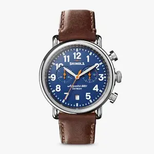 Shinola The Runwell Chronograph 41mm - Blue