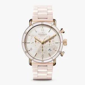 Shinola 40mm Canfield Sport Watch - White