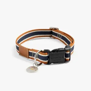 Shinola Pet Nylon Collar - Tan