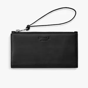 Shinola Leather Wristlet