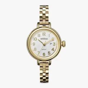Shinola The Birdy 34mm Watch - Petoskey Stone