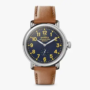 Shinola The Runwell 41mm Watch - Blue