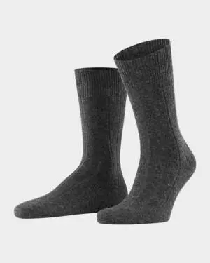 Falke Falke Llasa Ribbed Socks Anthracite