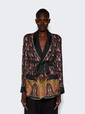 Etro Silk Jacquard Blazer