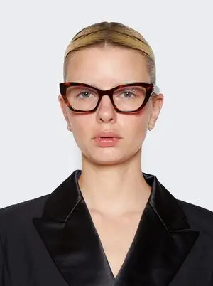 Gucci Cat-Eye Glasses - Clear | Editorialist