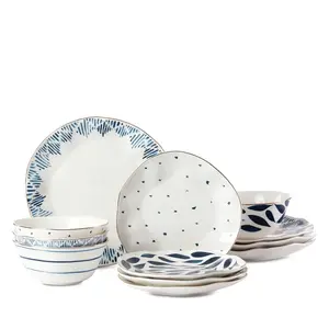 LENOX Bay 12-piece Dinnerware Set