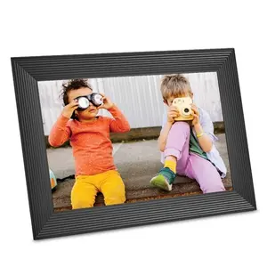 AURA Carver Digital Picture Frame - Gravel
